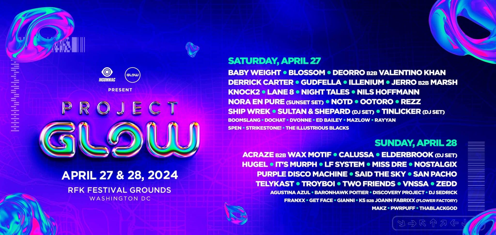ZEDD and Knock2 Announce Unexpected B2B Set at Project Glow 2024
